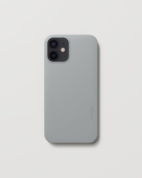 Thin Case MagSafe - Concrete Grey - iPhone 12 Mini – NUDIENT
